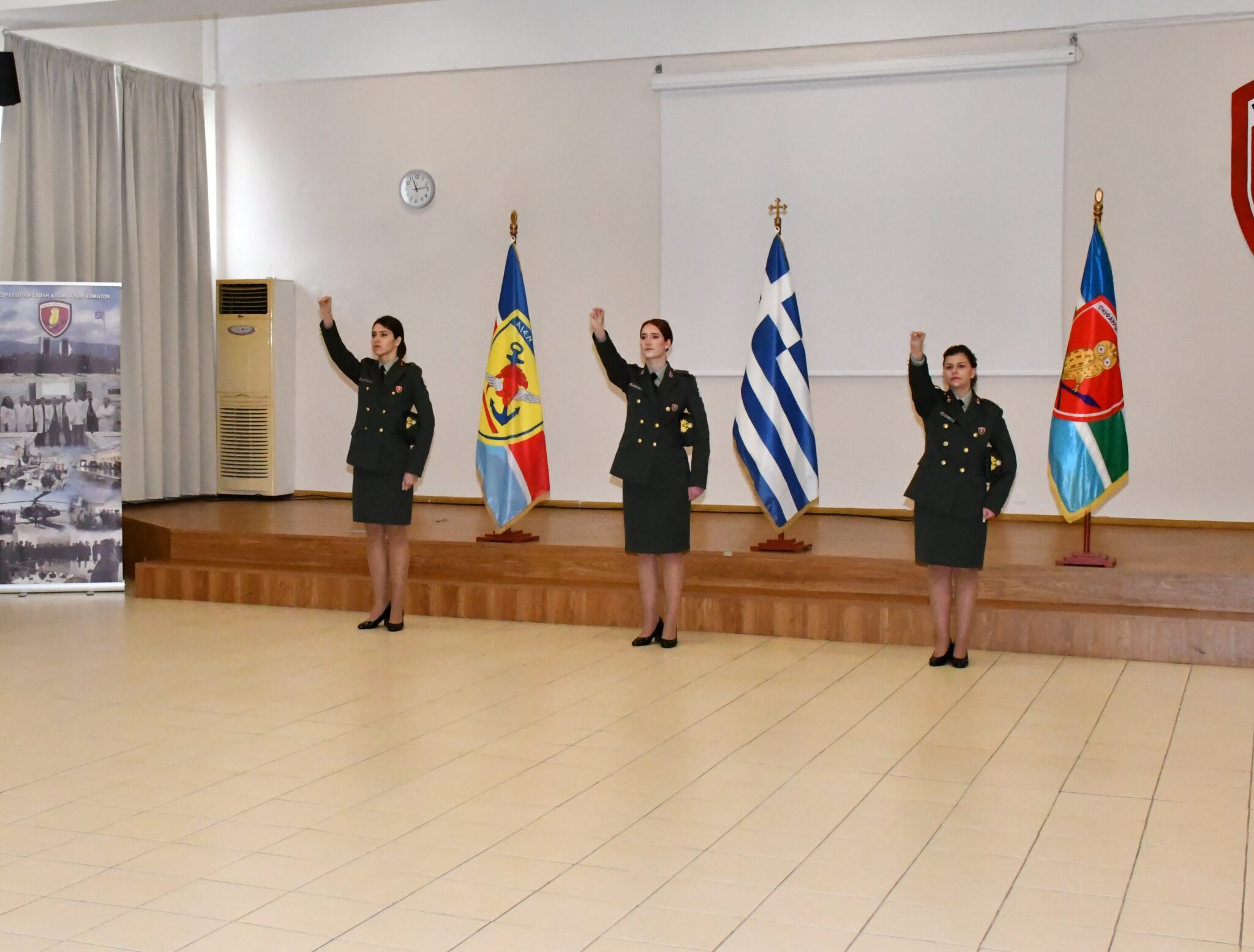Ορκωμοσία νέων Αξιωματικών της ΣΣΑΣ – Στρατιωτική Σχολή Αξιωματικών Σωμάτων